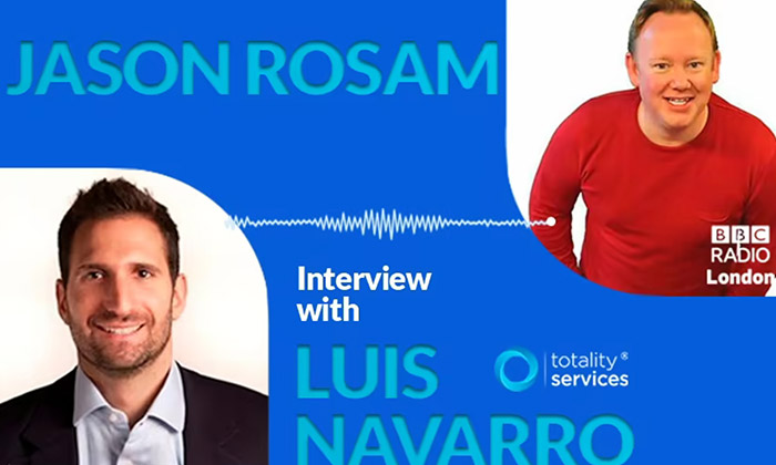 BBC Radio London interview with Luis Navarro • totality services