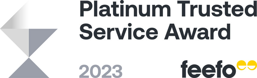 totality services wins the Feefo Platinum Trusted Service award
